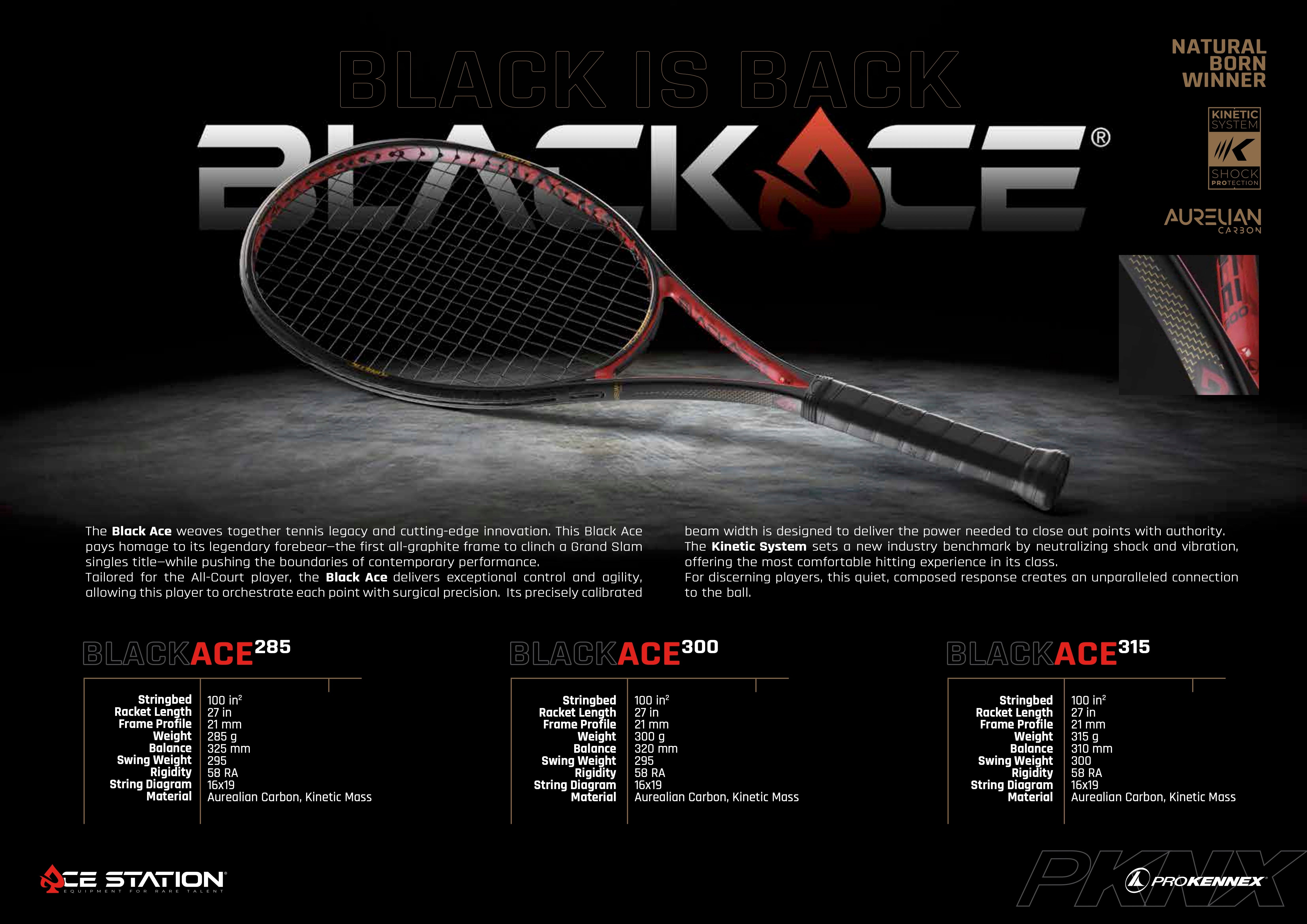 ACE STATION: BLACK ACE – ProKennex