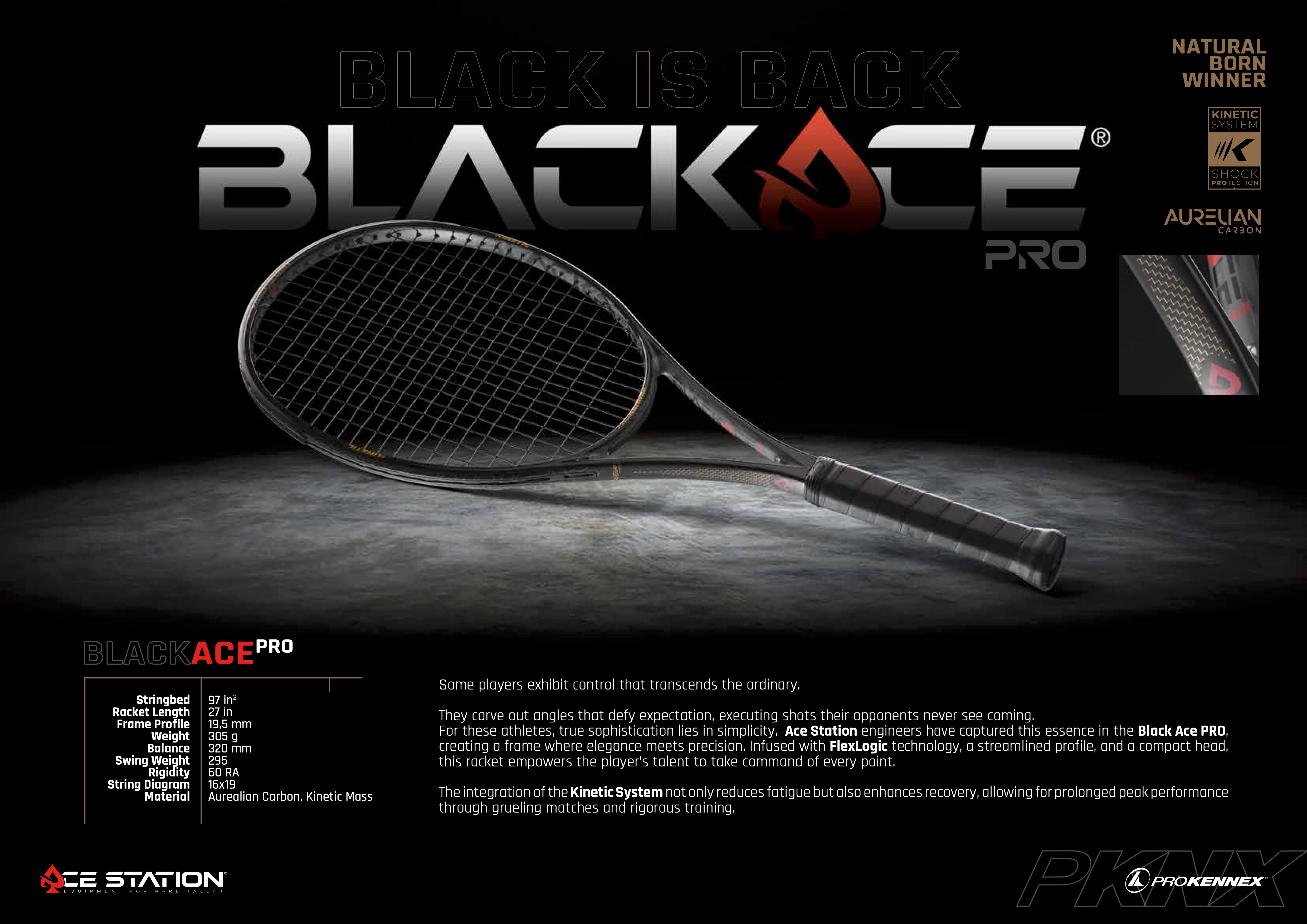 ACE STATION: BLACK ACE PRO – ProKennex